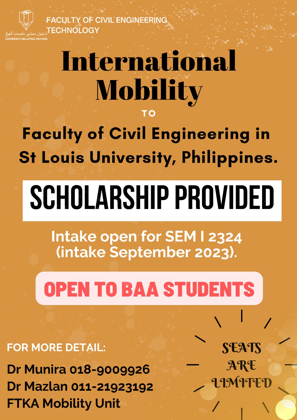 FTKA - Faculty of Civil Engineering Technology - International Mobility ...