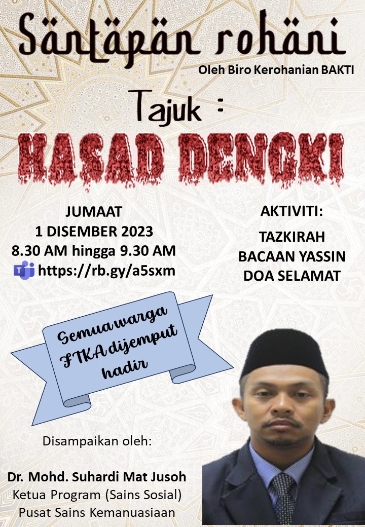 FTKA - Faculty of Civil Engineering Technology - Tazkirah Santapan ...