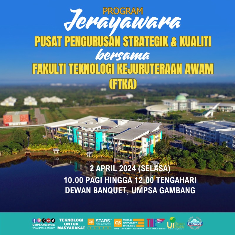 FTKA - Faculty of Civil Engineering Technology - Jerayawara Pusat ...